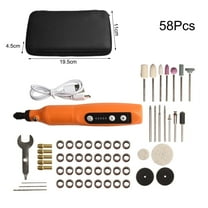 JENABOM 58 in 1 Mini Cordless Rotary Tool, 3.7V Electric Rotating Tool ...
