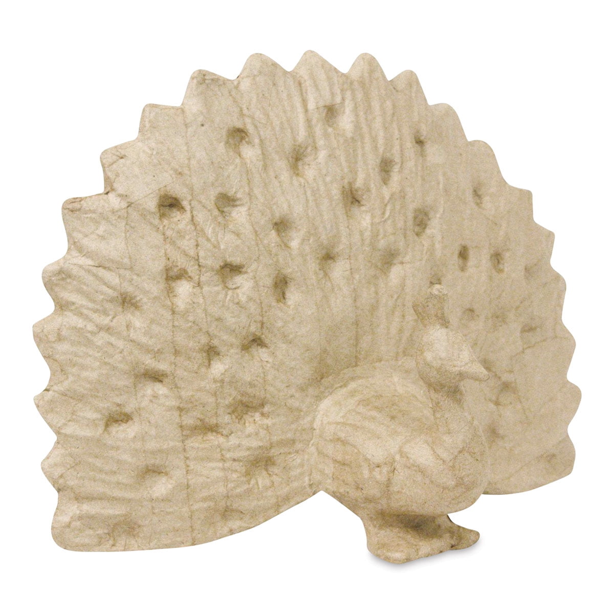Decopatch Medium Paper Mache Animal - Peacock - Walmart.com