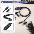 1.18m/3.9ft USB C to DC PD Adapter, 5V 9V 12V 15V 20V Adjustable PD ...