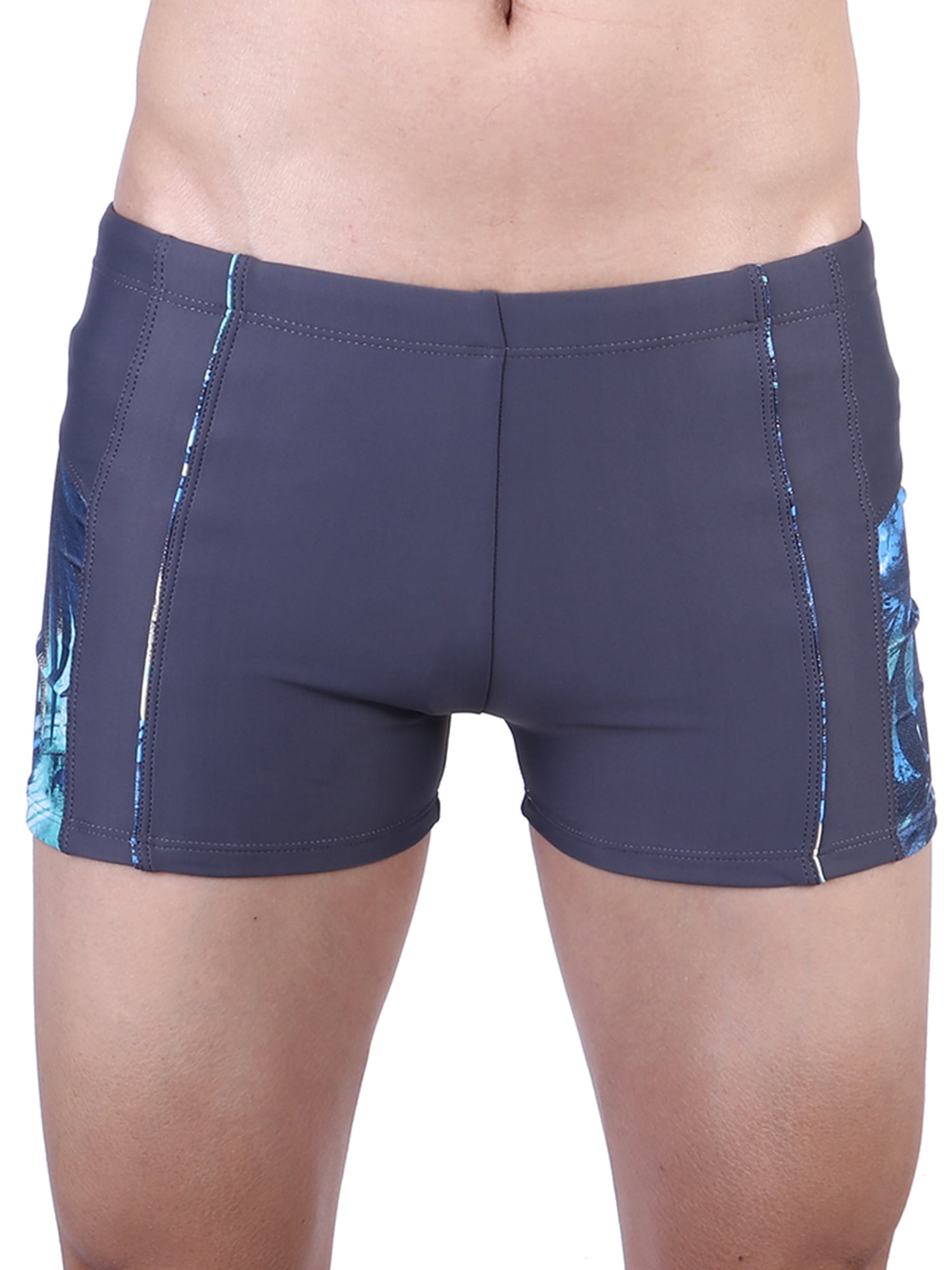 YouLoveIt Mens Swim Trunks Quick Dry Swimwear Swimsuits Swim Boxer ...