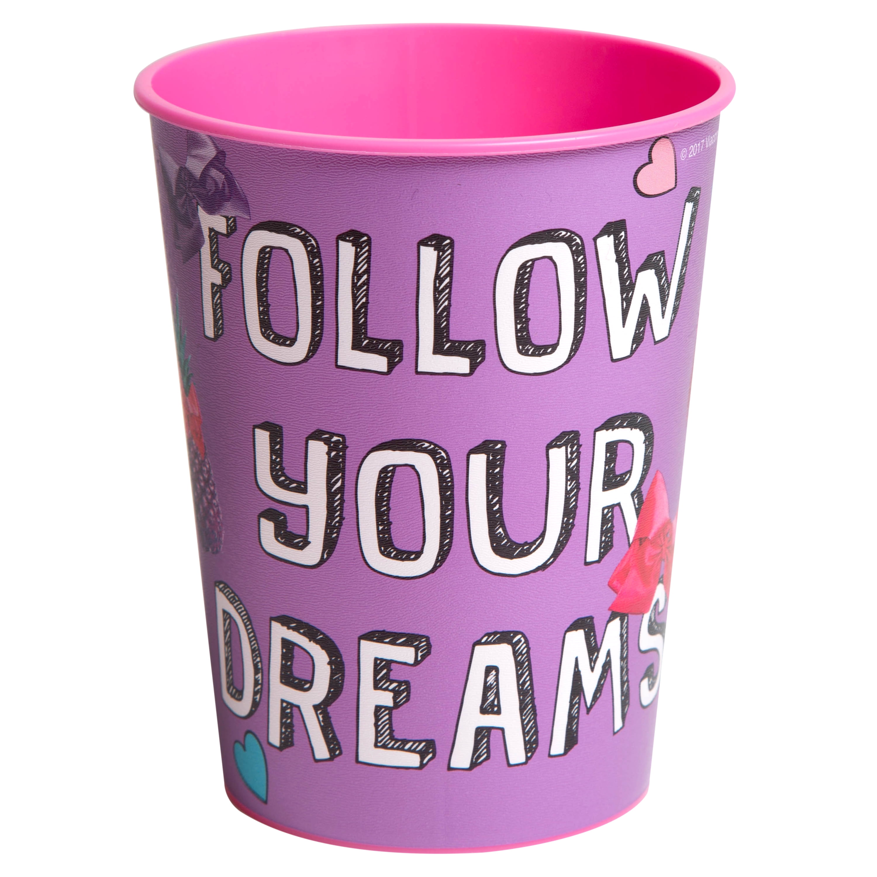 16oz JoJo Siwa Party Dreams Plastic Stadium Cup, 1ct - Walmart.com