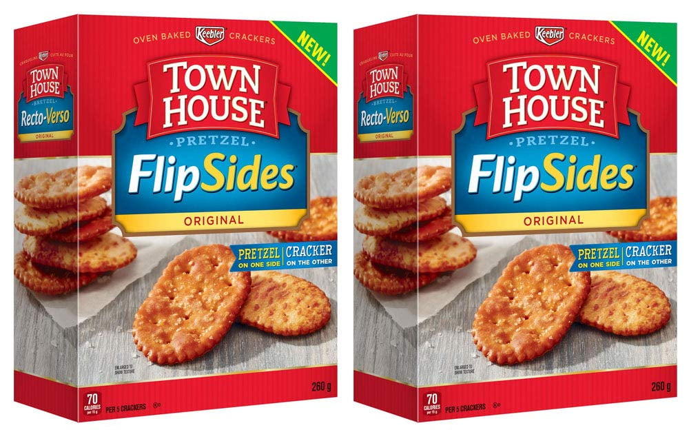 Kellogg's Town House Flipsides Original Cracker, 260g/9.2oz 2-Pack ...