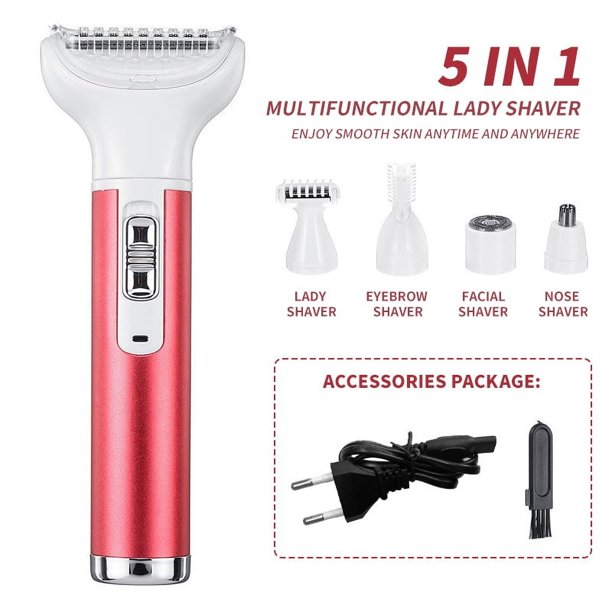 Electric Hair Remover private multi-functional five-piece Shaver ...