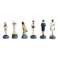 US Army vs Navy Military Chess Set Hand Painted with Glass Board ...