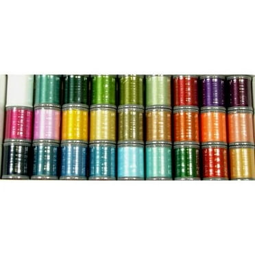 Brother Simplicity Pro 100 Polyester Embroidery Thread Kit, Sewing ...