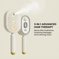 Electric Steam Hair Brush,Rechargeable Anti‑Static Straightener ...