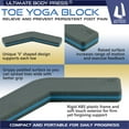 Toe Yoga Block for Plantar Fasciitis Relief and Toe/Foot/Arch Strength ...