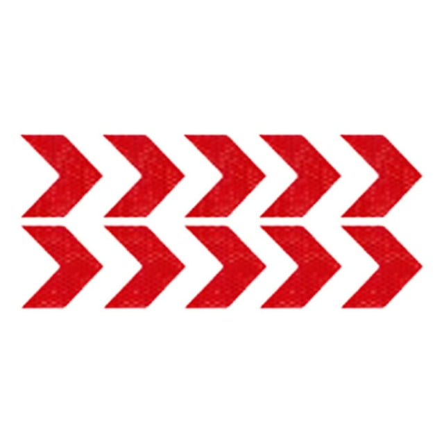 Car Sticker Reflective Arrow Sign Adhesive Warning Sticker - Walmart.com
