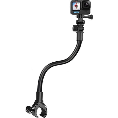Gooseneck Clamp Camera Mount, Long Arm Clip Action Camera Holder ...