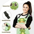Lovely Frogs 5 Pcs Kitchen Set Heat Resistant Oven Mitts and Non-Slip ...