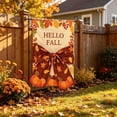 BBilaBu Hello Fall Garden Flag with Bowknot,Double Sided Autumn ...