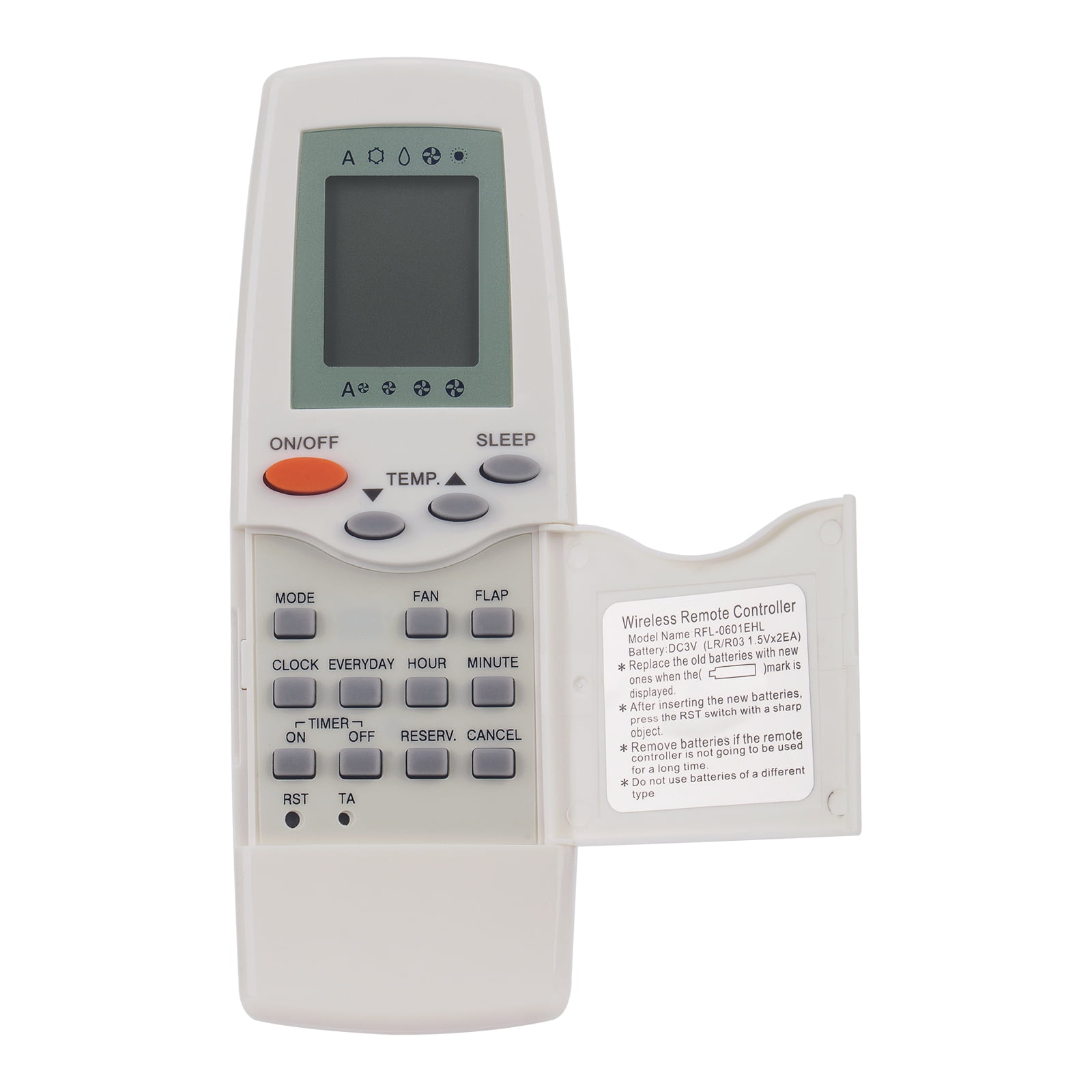 New RFL-0601 Remote Control For Carrier AC Air Conditioner 36KCARMS RFL ...