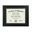 Lawrence Frames 11x14 Walnut and Gold Document Frame - Walmart.com