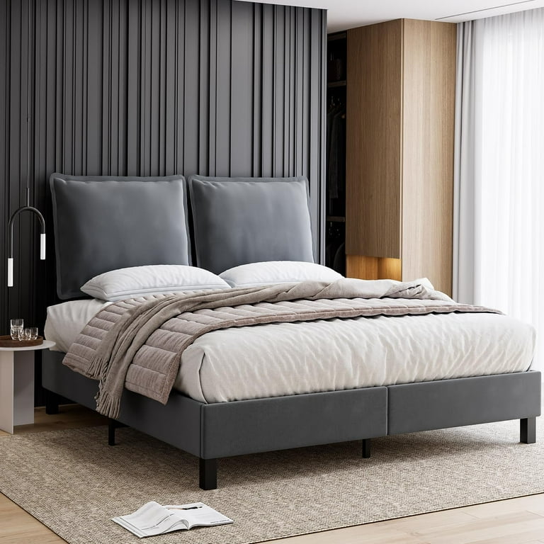 Bed frame with removable slats store
