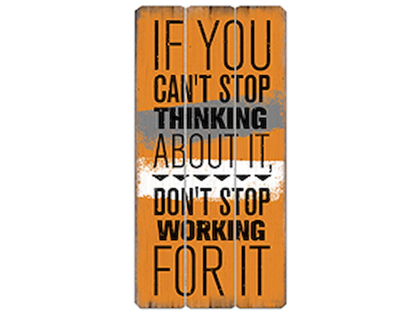 "Work Hard " Wooden Sign - Walmart.com