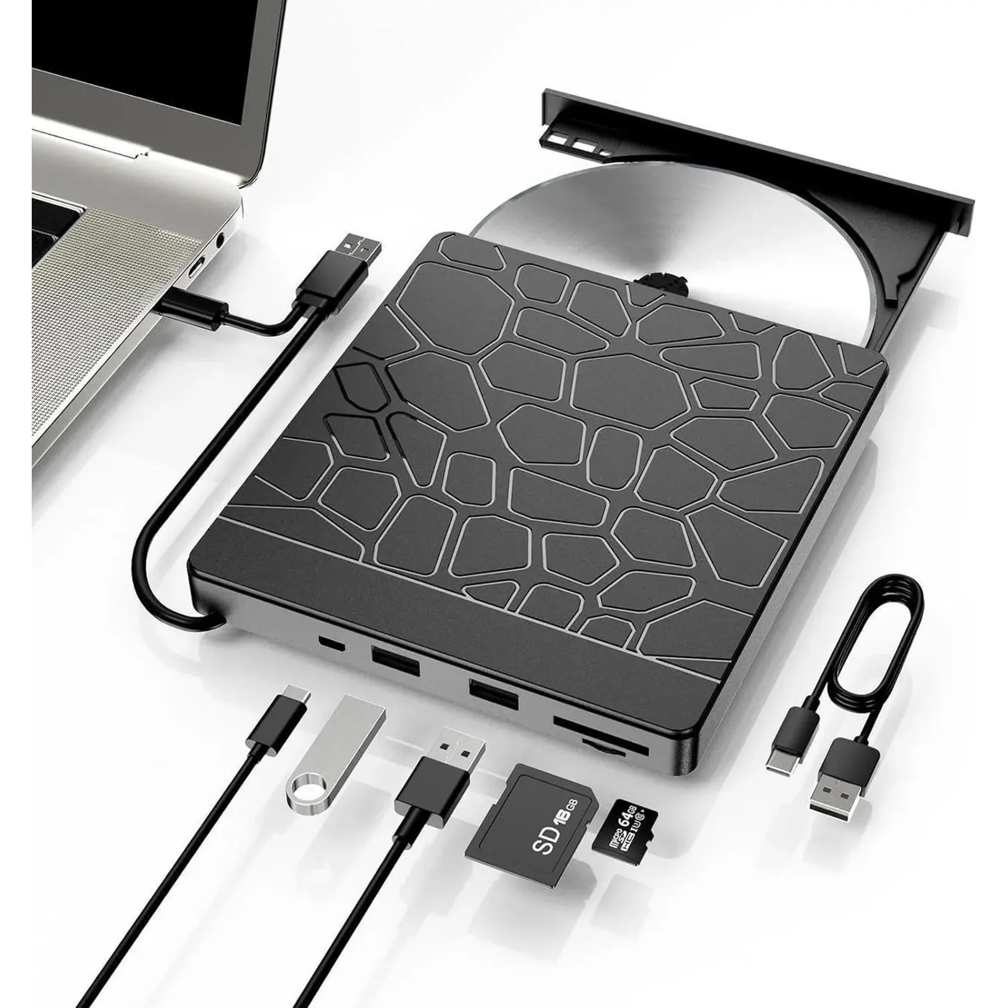 Click here for Bonaever External Blu-Ray Drive  5-In-1 Usb 3.0 &... prices