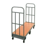 Wood Deck Narrow Aisle High End U-Boat Platform Truck 60 x 24 1500 Lb ...