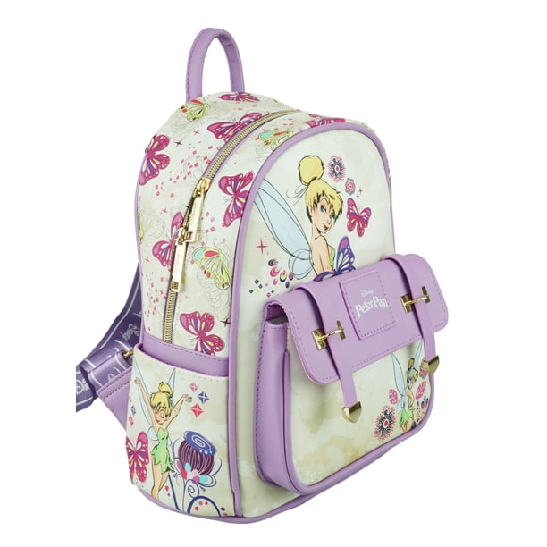 Disney Peter Pan Tinker Bell Wondapop 11" Vegan Leather Mini Backpack ...