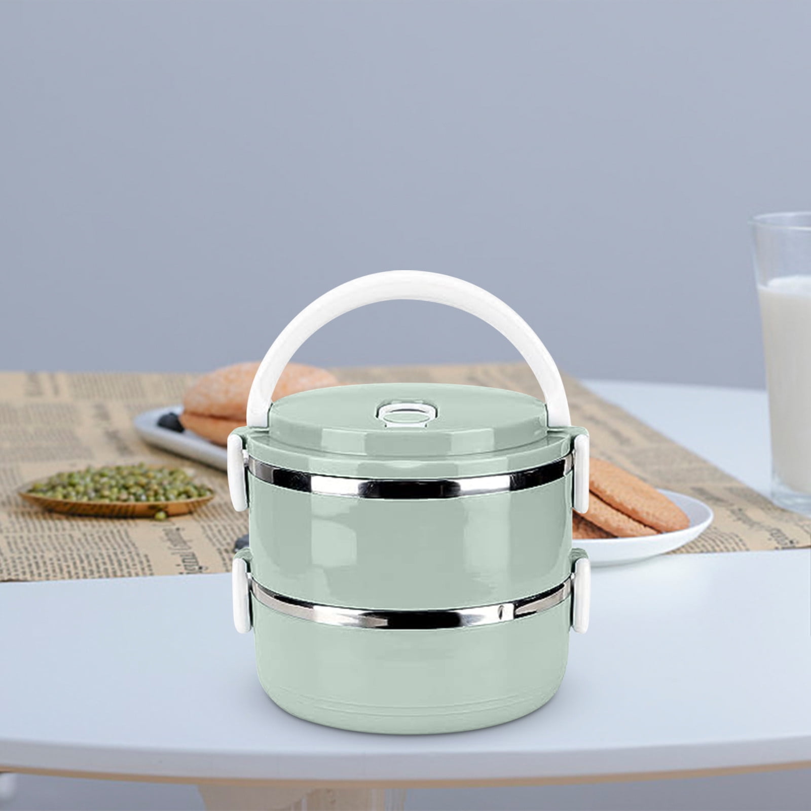 Click here for Fiudx Stainless Steel Lunch Box Fresh-Keeping Box... prices