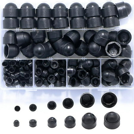 145 Pcs Plastic Cap Bolts, Nut Cover Cap, Hexagon Cap Bolt Nut ...