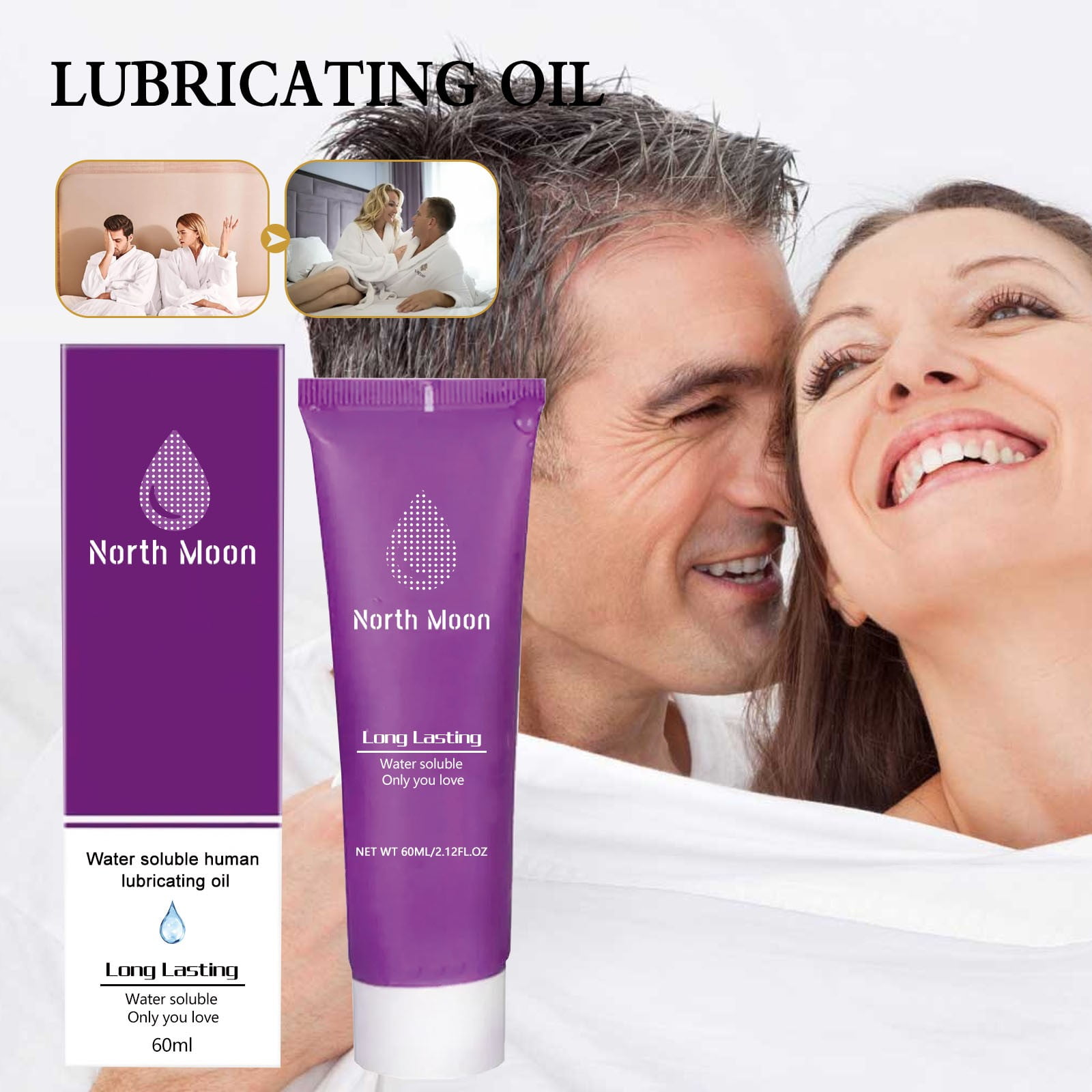 Aceite lubricante con sabor a aceite esencial (60 ml), lubricante ...