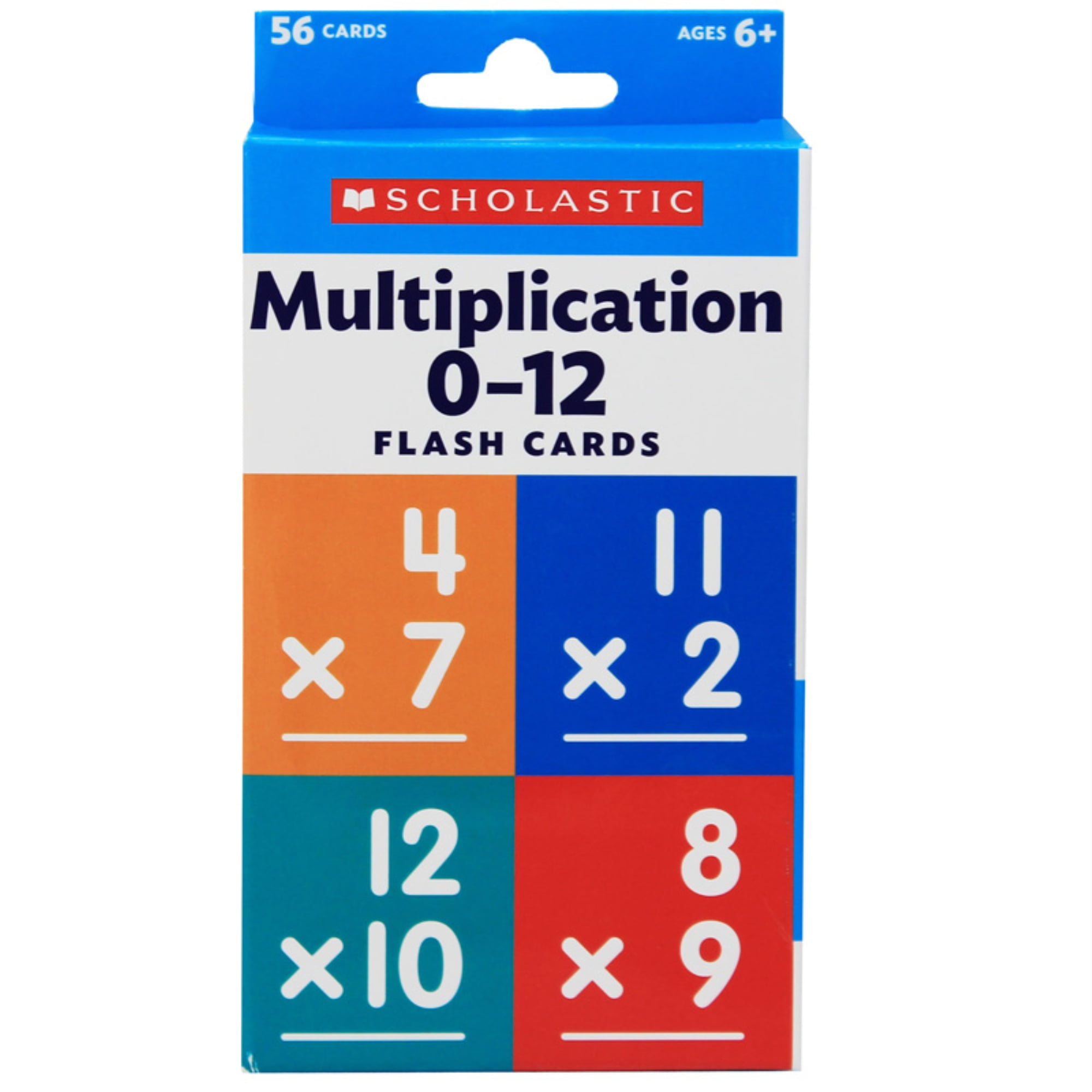 Flash Cards: Multiplication 0 - 12 - Walmart.com