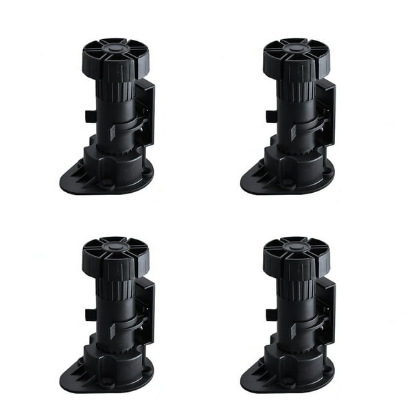 Ruiboury 4 Pieces Adjustable Cabinet Wardrobe Closet Feet Bathroom ...