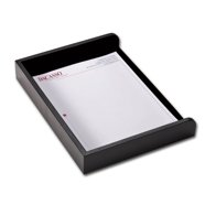 Rustic Brown Leather Legal-Size Letter Tray - Walmart.com
