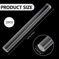 1 Set Acrylic Rolling Pin Solid Round Tube Clay Roller DIY Polymer Clay ...