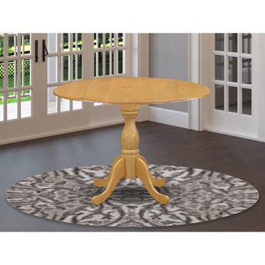 East West Furniture Buckland Counter Height Table, Black - Walmart.com