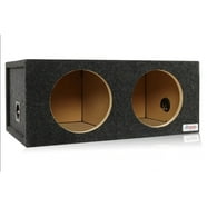 Bass Rockers BR Single 12" Shallow Subwoofer Box Low Sealed Slim ...
