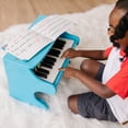 Melissa & Doug Kids' Wooden Toy Piano with 25 Keys, Toddler Songs ...