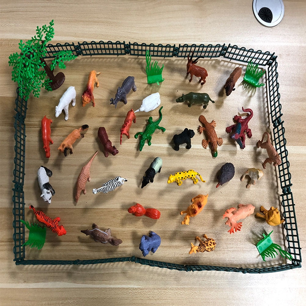 Click here for Estink 53 Pcs Animal Set Pvc Animal Animals Figure... prices