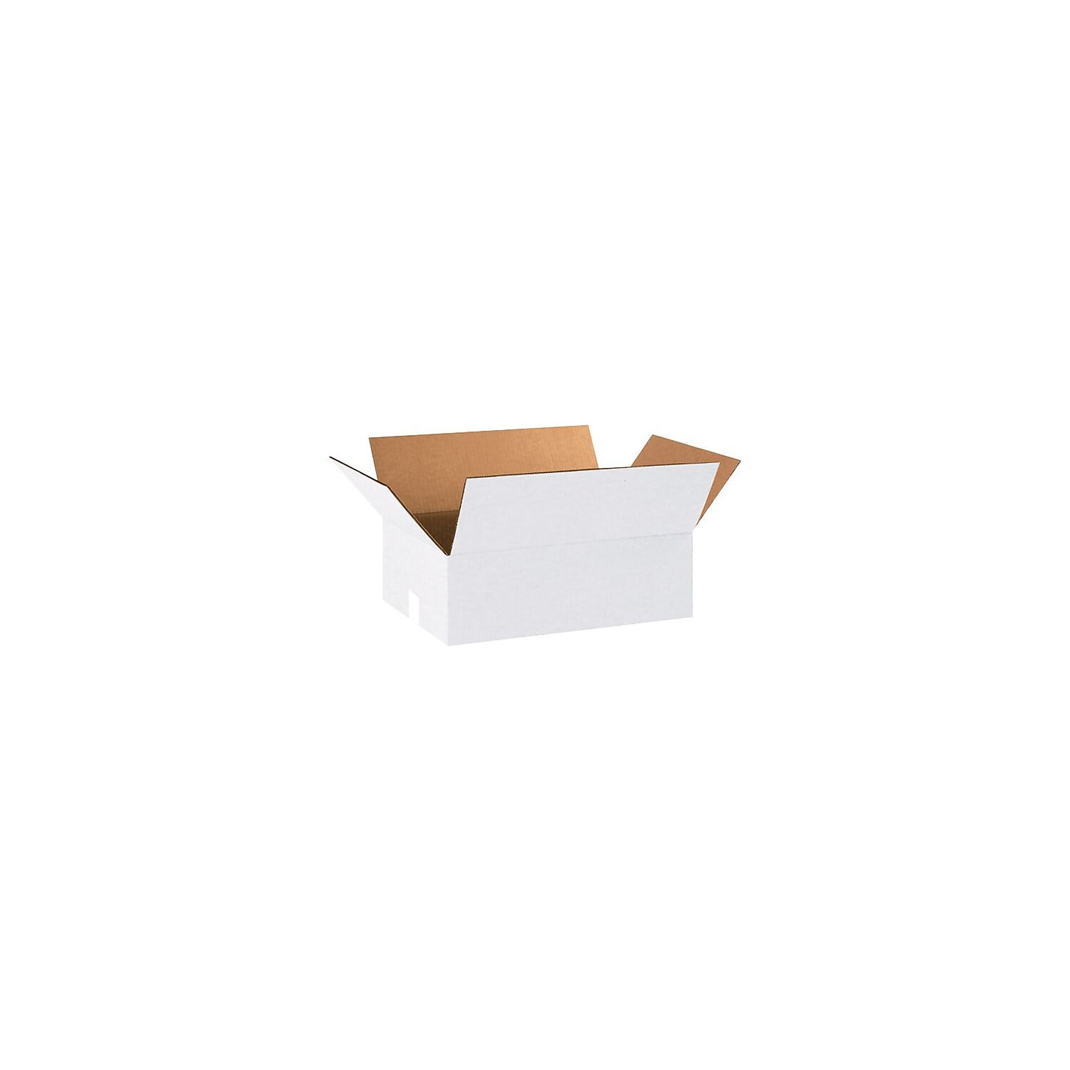 Box Partners Corrugated Boxes 18" x 12" x 6" White 25/Bundle 18126W ...