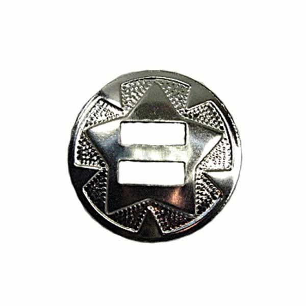 Click here for Zelikovitz Star Conchos 1 Nickel Plated 10/Pk prices