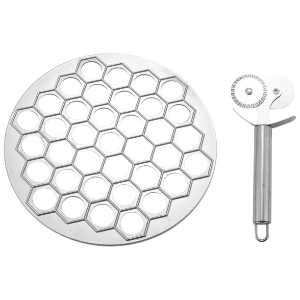 Symkmb Maker Russian Dumpling Mold Pelmeni Metal Mold with Pastry ...
