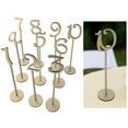 BLESIYA Table Numbers Decor Table Number Holders for Wedding Reception ...