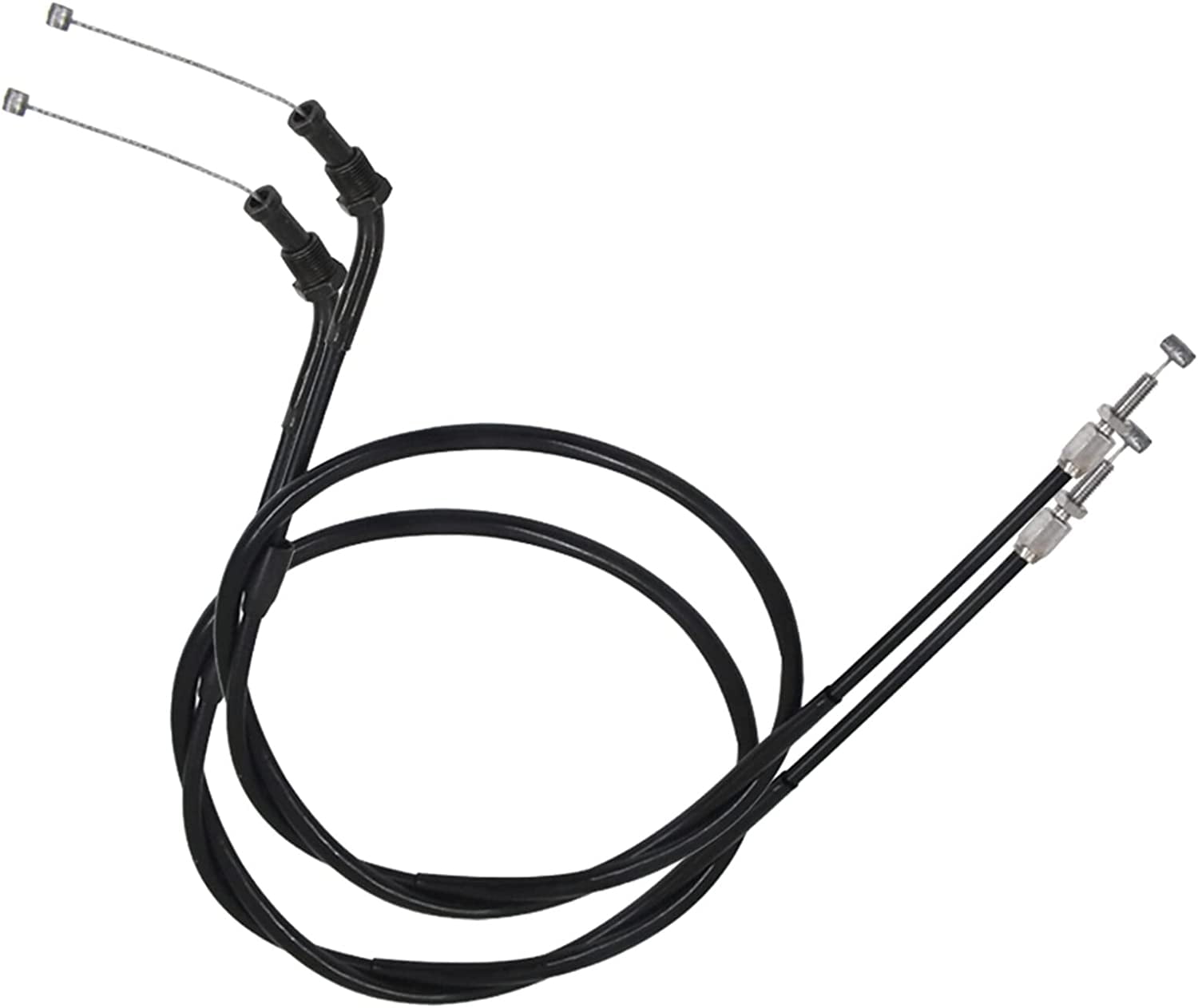 EPOTOOR 2 x Push Pull Throttle Cable Replacement for Honda CB1000C ...