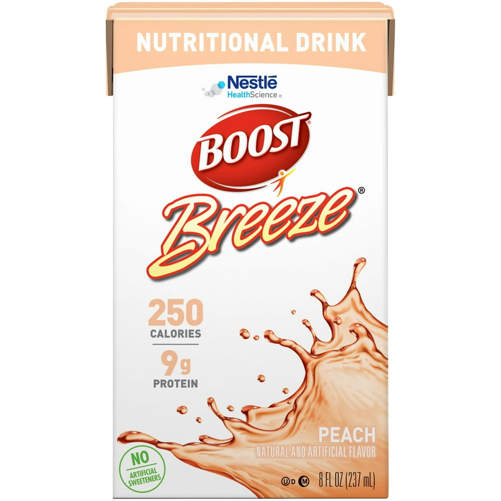 Nestle Boost Breeze Nutritional Drink 8 oz Carton 27 Ct - Walmart.com ...
