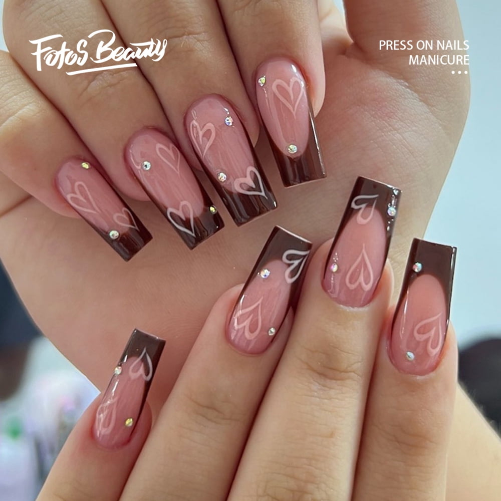 Click here for Fofosbeauty 24pcs Press On False Nails acrylic Nai... prices