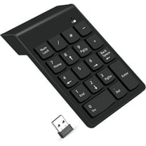 cimetech Bluetooth Numpad Wireless Number Pad with 22 Keys 10 ...