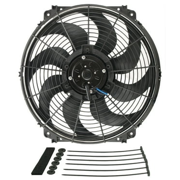 Derale 16116 16" Diameter H.O. Extreme Electric Fan - Walmart.com