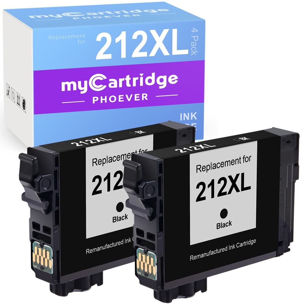 212xl Black Ink Cartridge for Epson 212 T212 Ink for WF-2850 WF-2830 XP ...