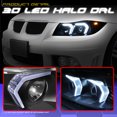 DNA Motoring For 05-08 BMW E90 Sedan Black LED DRL Switchback Signal ...