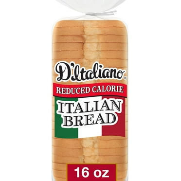 Maier's Reduced Calorie Premium Italian Bread, 16 oz, White Italian ...