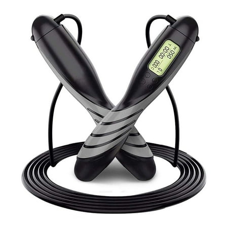 Digital Handle Adjustable Jumping Rope with Smart Counter | Walmart Canada