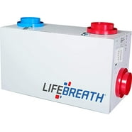 Flex100H Fantech Residential Heat Recovery Ventilator (HRV) 104 CFM ...