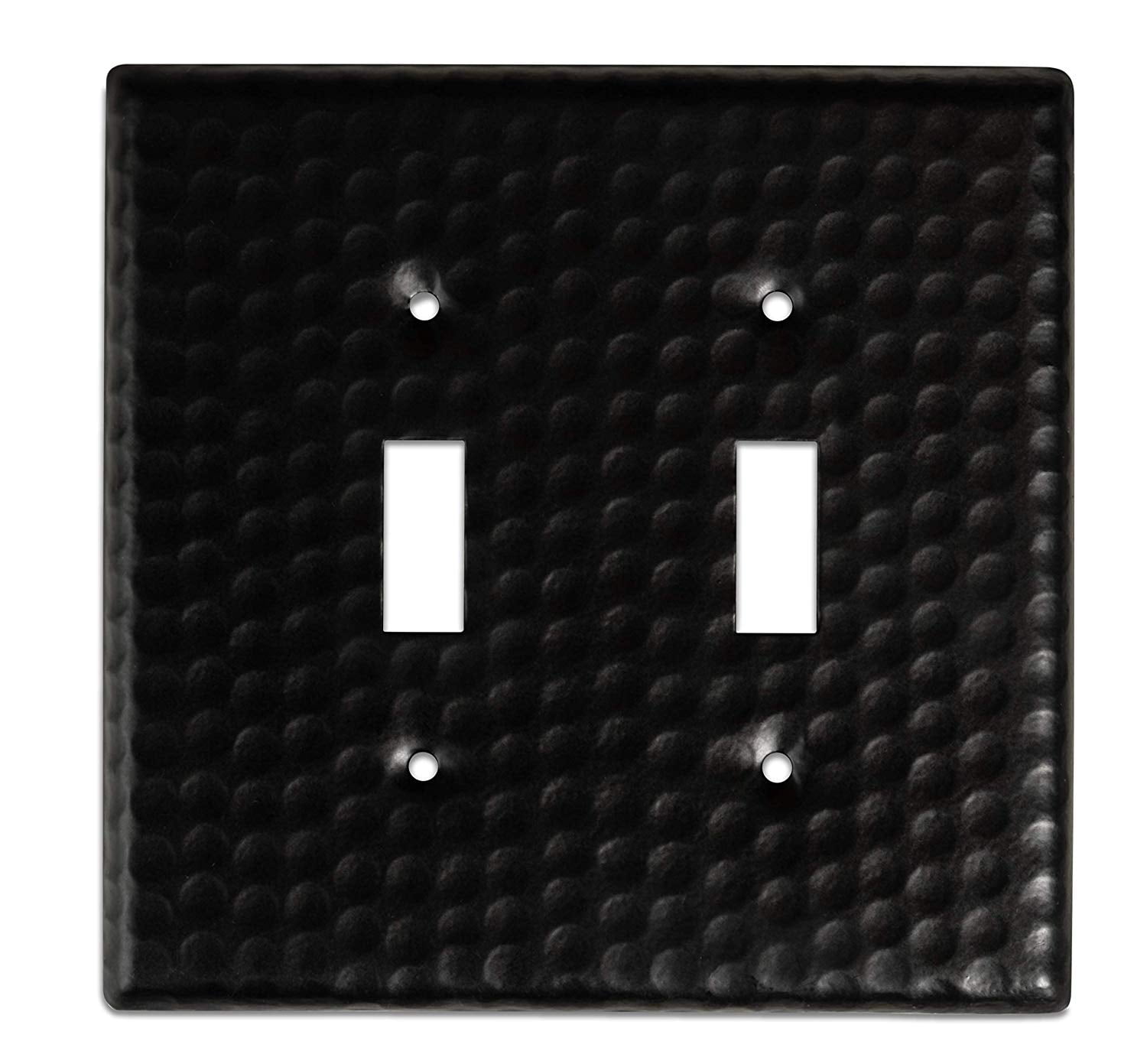 Matte black switch plate covers - verysociety