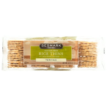 Sesmark Foods Rice Thins Sesame, 4.25 Oz - Walmart.com