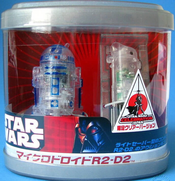 Star Wars R2-D2 Remote Control Japan Celebration Exclusive 3.75 inch ...